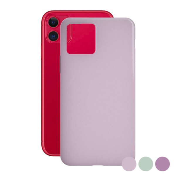 Mobile cover iPhone 11 KSIX Color Liquid iPhone 11 Turquoise ...